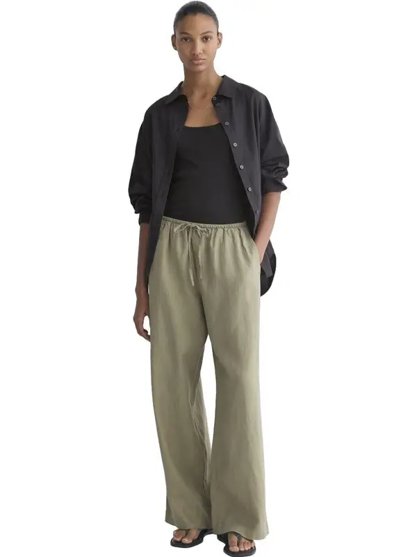 Everlane Linen Drawstring Pant - Overland