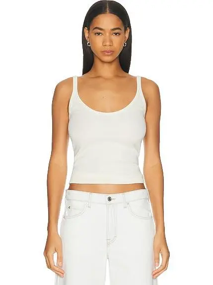 GRLFRND U-neck Tank - Bone