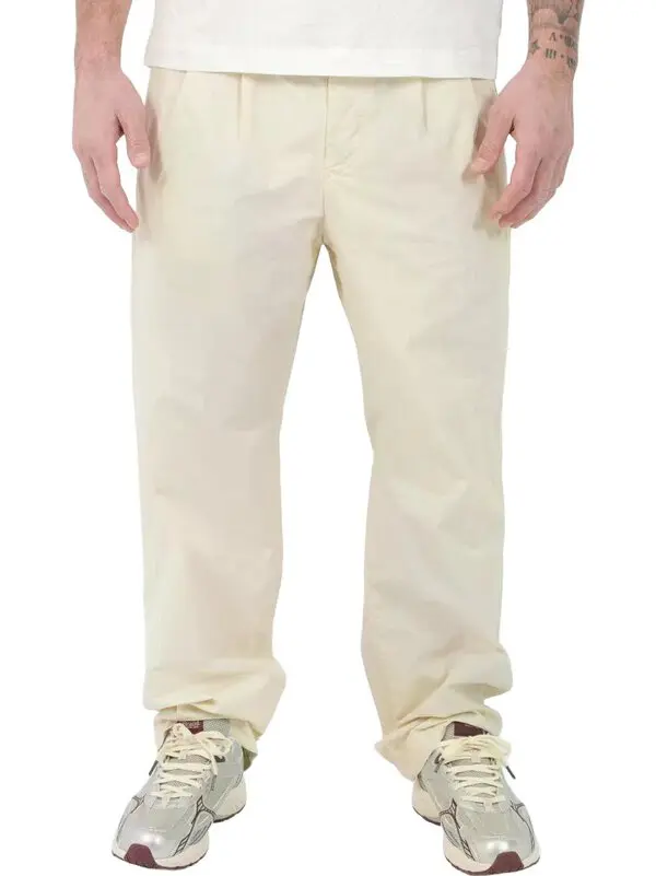 C.P. COMPANY Pleated Trousers - Neutrals