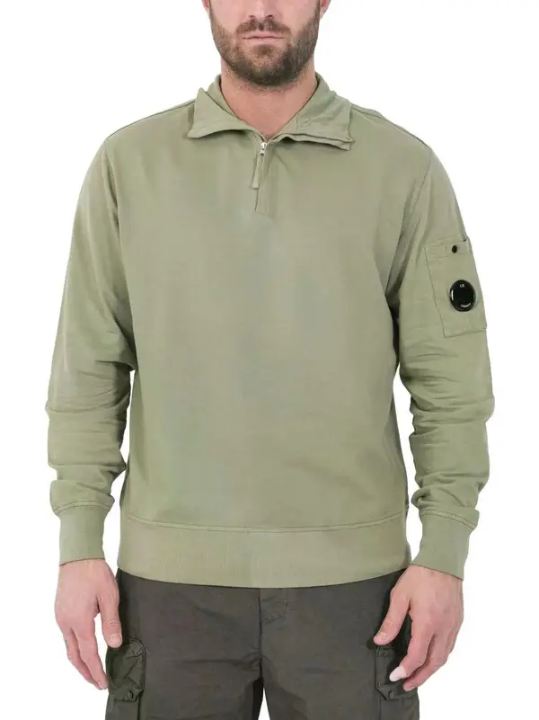 C.P. COMPANY Zip Pocket Sweatshirt - Green