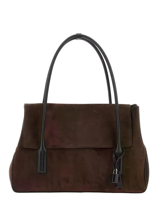 TOM FORD Flap Shoulder Bag - Brown