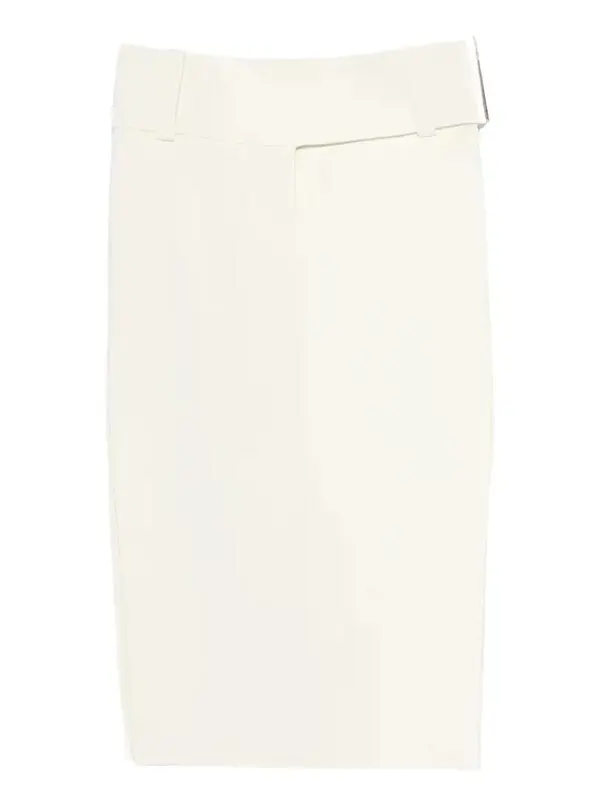 Sportmax Straight Midi Skirt - Neutrals