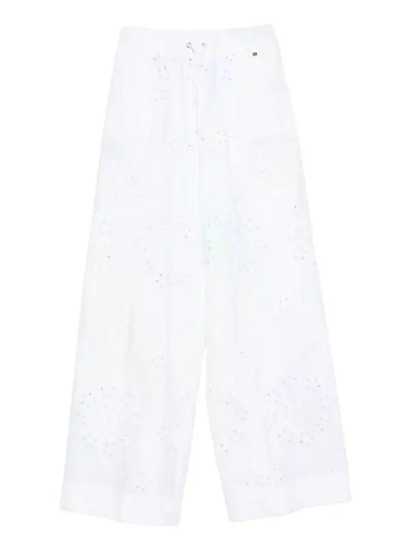 Herno Drawstring-fastening Trousers - White