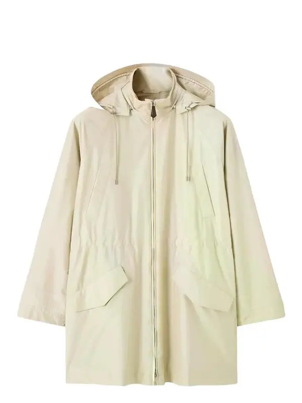 Loro Piana Wilson Hooded Parka Coat - Neutrals