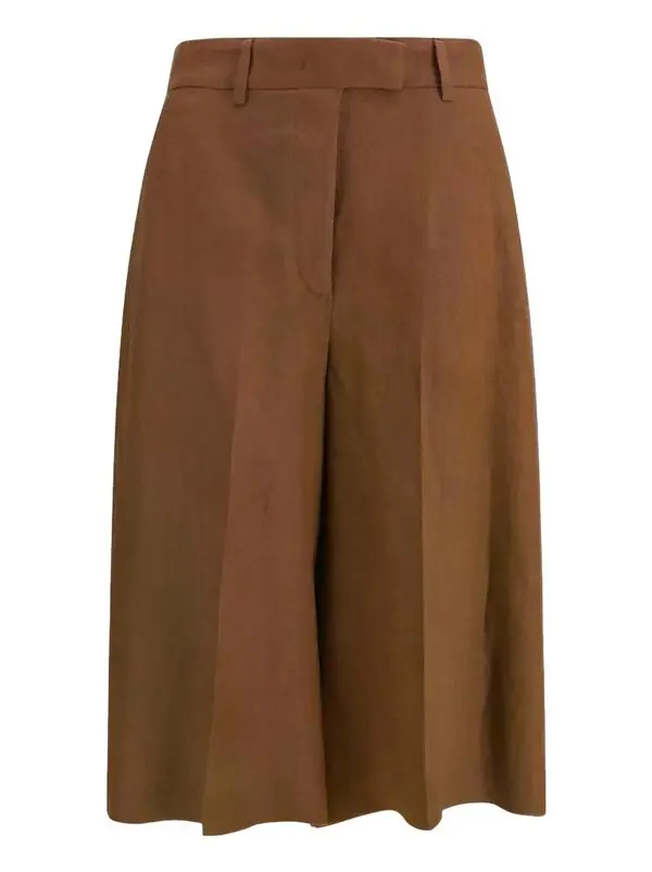 LARDINI Culottes Shorts - Brown