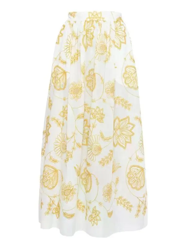 ERES Calie Midi Skirt - White