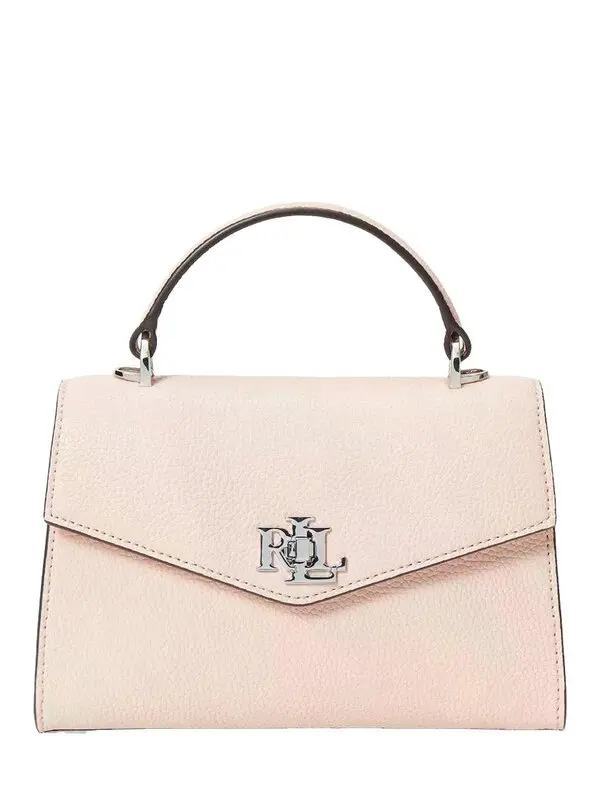 Ralph Lauren Farah Top Handle Logo Tote Bag - Neutrals