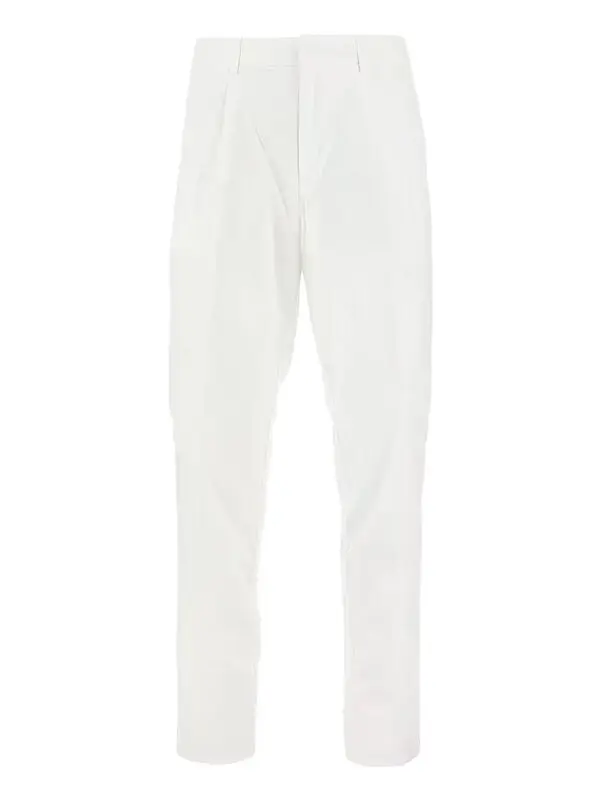 Emporio Armani Pleated Trousers - White