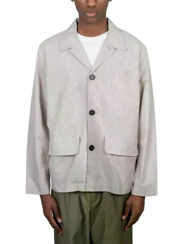 Universal Works Franck Buttoned Jacket - Neutrals