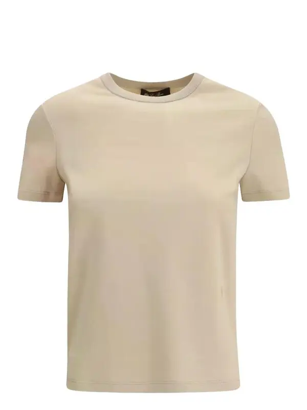 Loro Piana Round-neck T-shirt - Neutrals