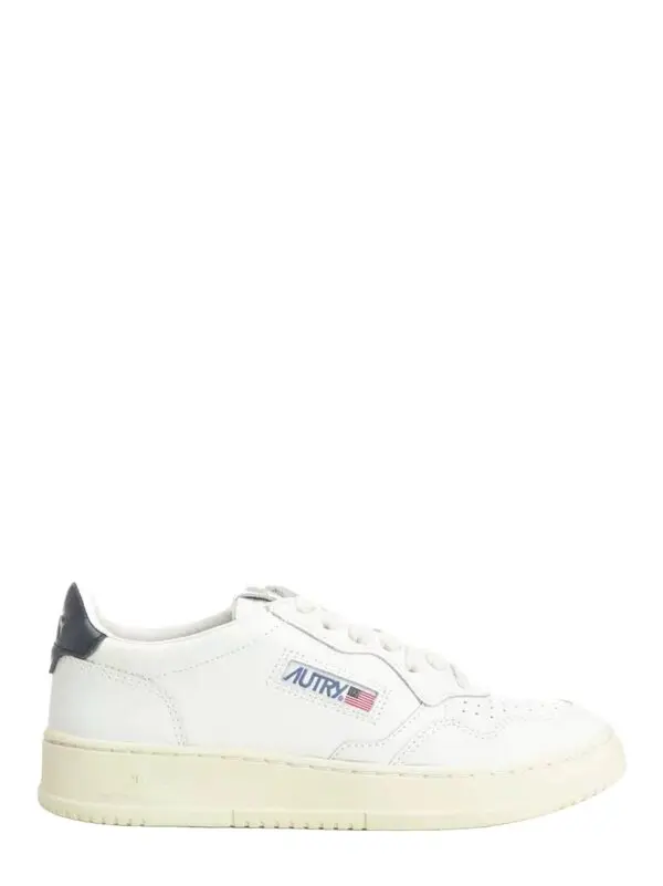 AUTRY Medalist Low Leather Sneakers - White