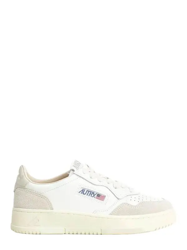 AUTRY Medalist Leather Sneakers - White