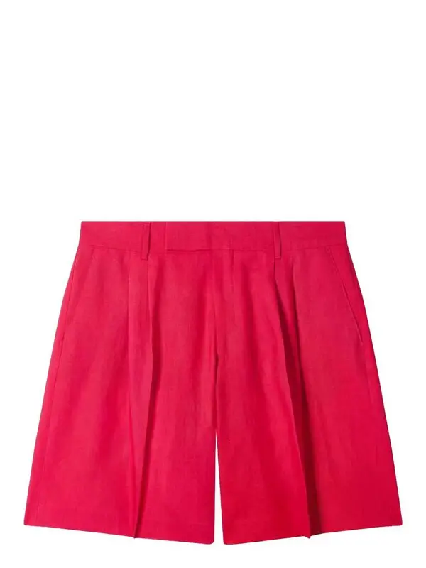 Paul Smith Pleated Shorts - Pink