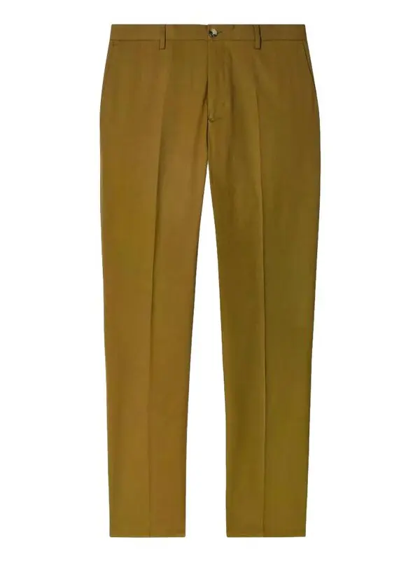Paul Smith Button Tailored Trousers - Green