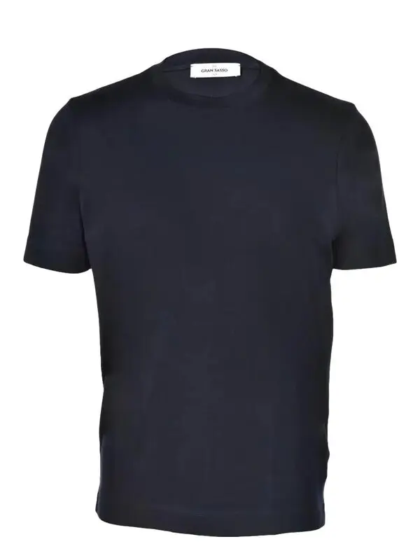 GRAN SASSO Round-neck T-shirt - Blue