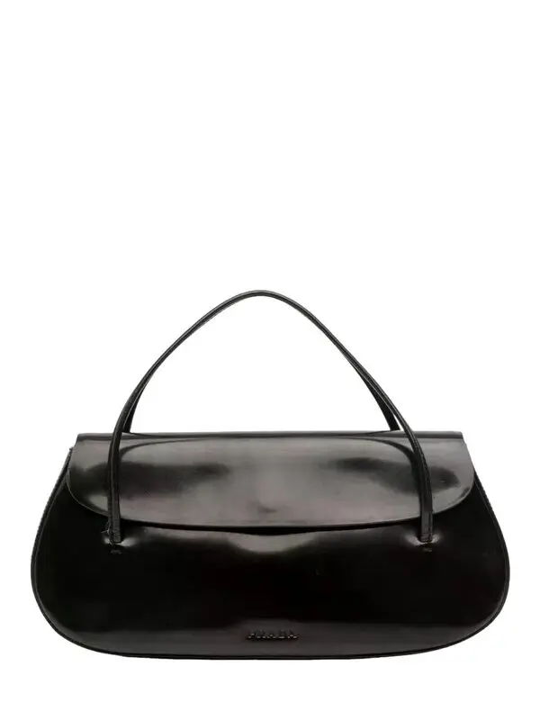 Prada 2000-2012 Spazzolato Flap Handbag - Black