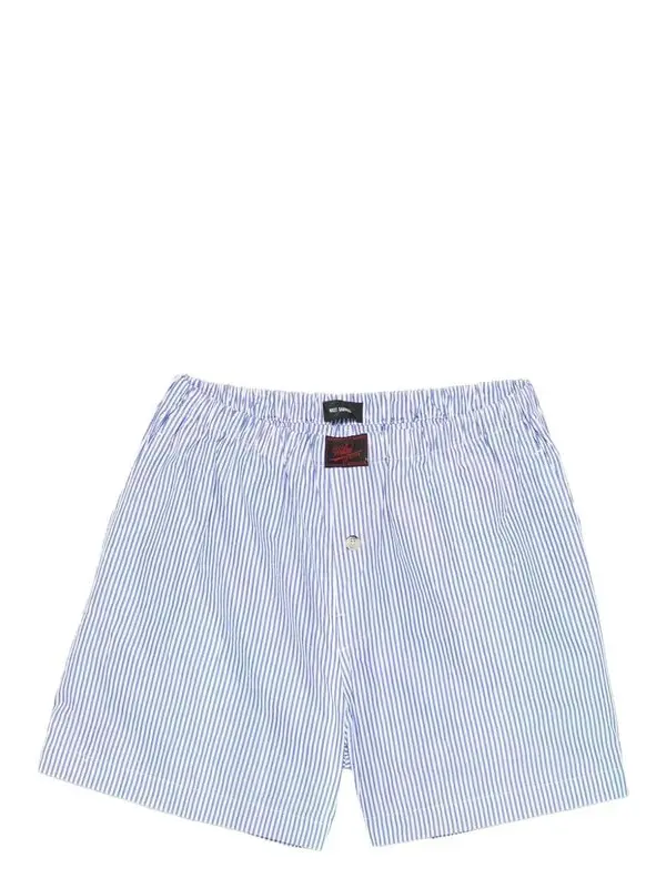 WILLY CHAVARRIA Striped Shorts - Blue