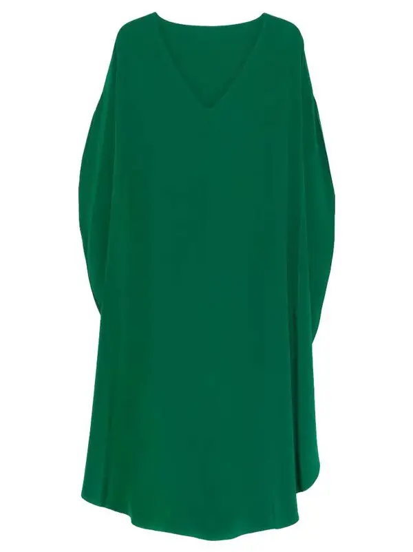 GIANLUCA CAPANNOLO Iris Midi Shift Dress - Green