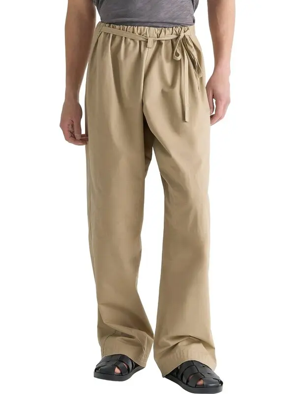 ATM Anthony Thomas Melillo Judo Cotton Pants - Khaki