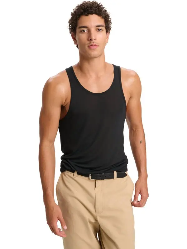 ATM Anthony Thomas Melillo Modal Jersey Tank Top - Black