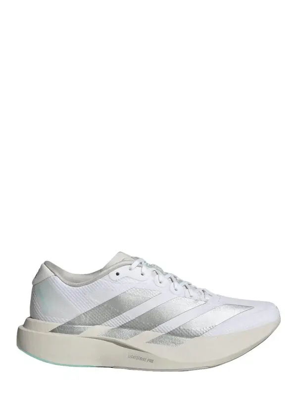 Adidas Adizero Evo Sl Woven Sneakers - Cloud White / Cloud White / Clear Aqua