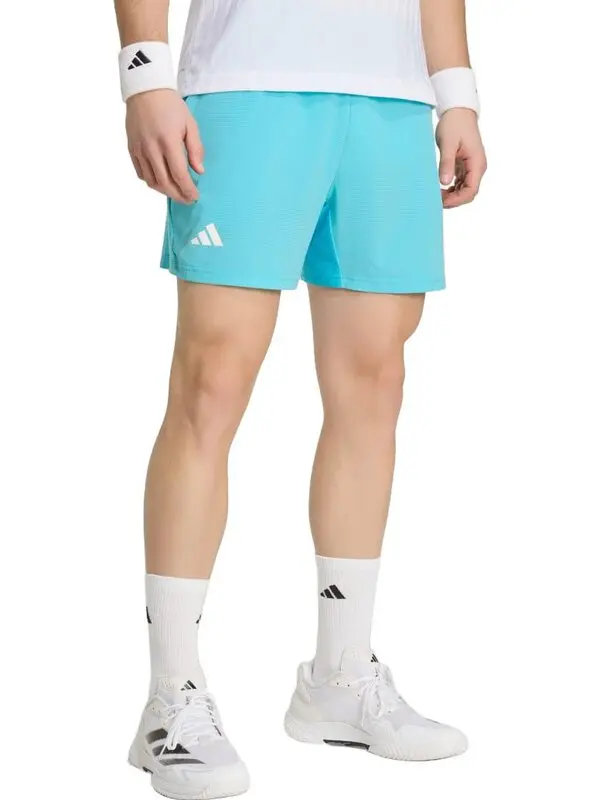 Adidas Tennis Ergo 5-inch Shorts - Signal Cyan
