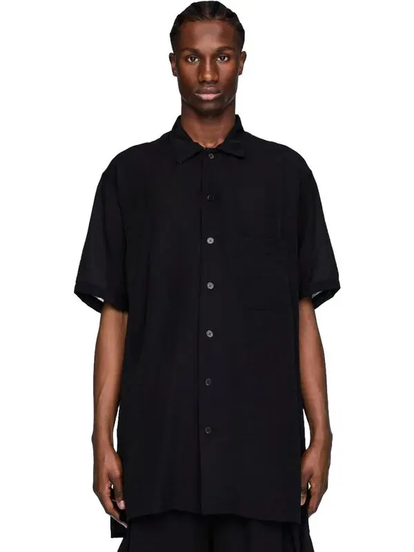 Adidas Y-3 Short Sleeve Long Shirt - Black