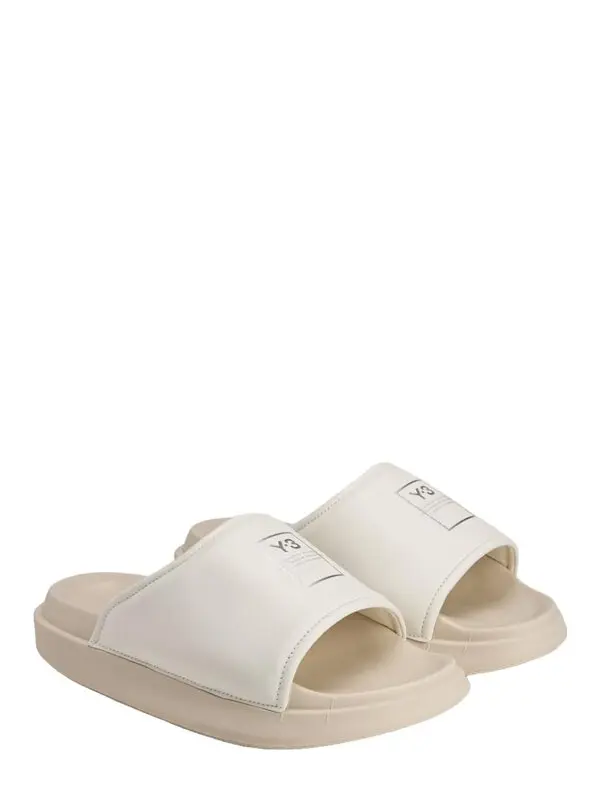 Adidas Y-3 Slide - Off White / Off White / Alumina