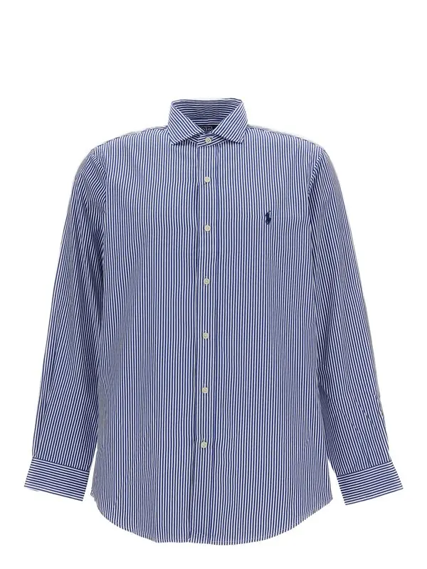 Polo Ralph Lauren Camicia A Righe - Blu