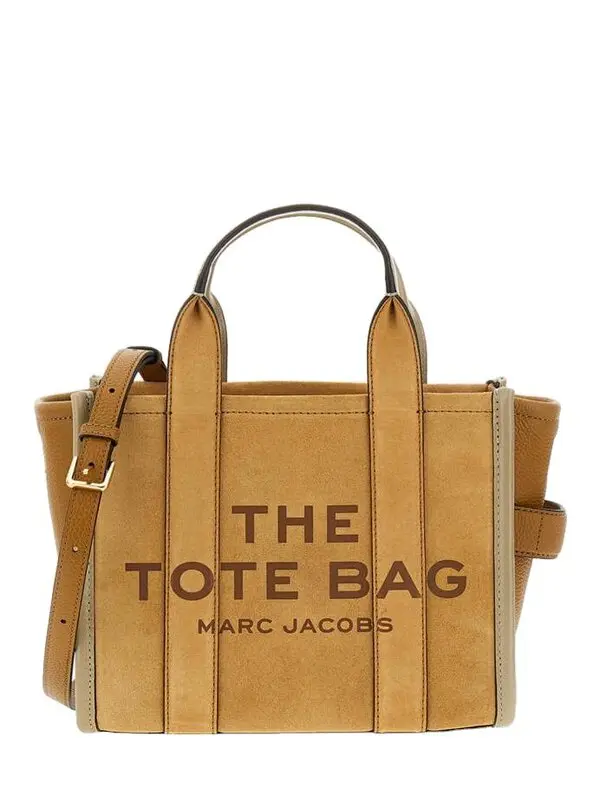 Marc Jacobs The Small Suede Tote - Beige