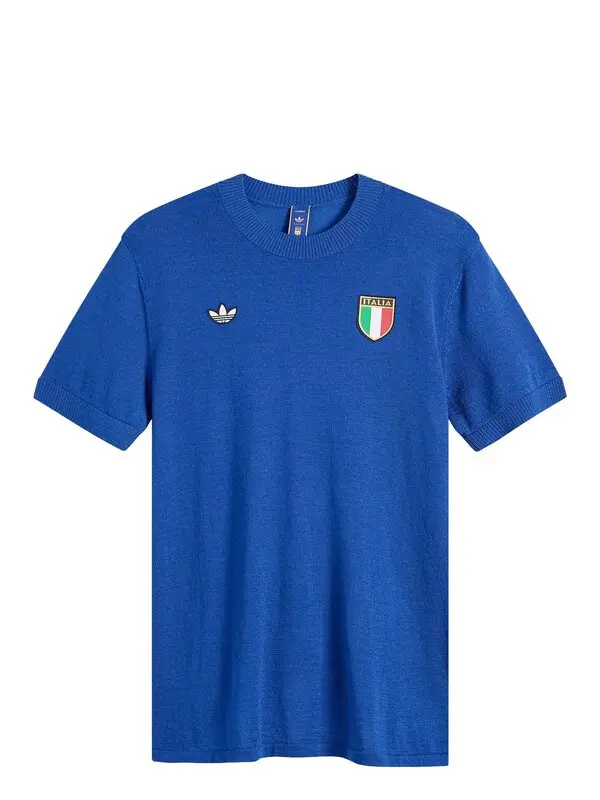 Adidas Italy 70s Jersey Top - Team Royal Blue