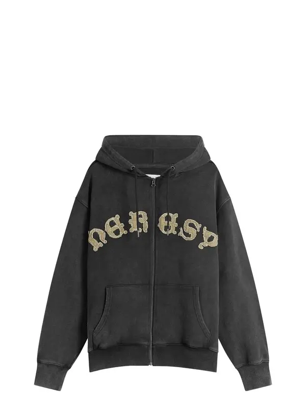 HERESY Celtic Zip Hoodie - Ash