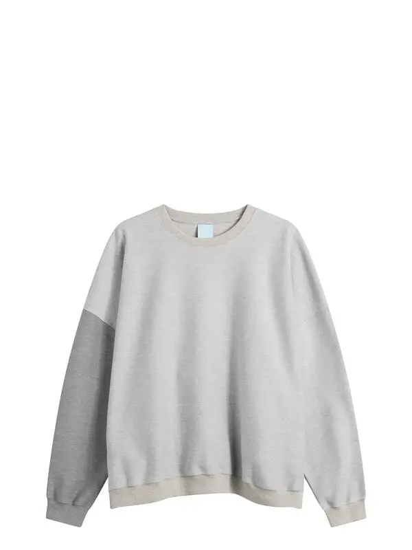 EBIT Bi-colour Sweatshirt - Grey
