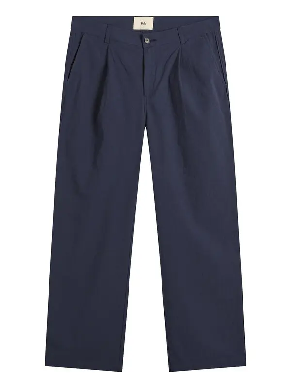 Folk Wide Fit Trouser, Size - One-color