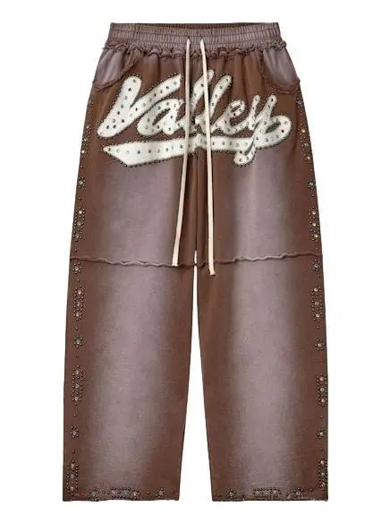 VALE FOREVER Skittle Sweatpants - Brown