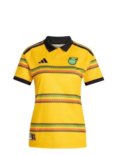 Adidas Jamaica 2026 Bob Marley Home Jersey - Bold Gold