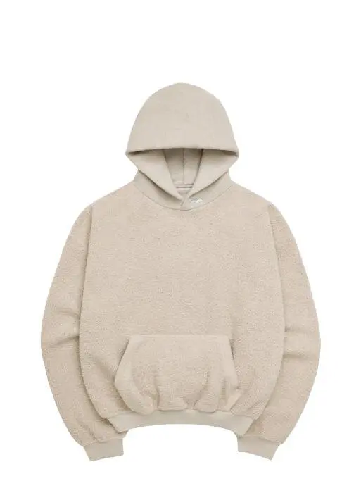 SKYLRK Reverse Hoodie - Almond Brown