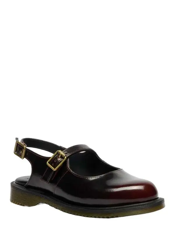 Dr. Martens Madaline Slingback Mary Jane Shoes - Red