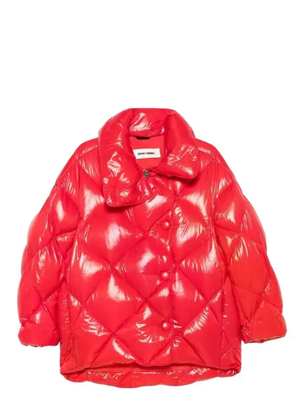 IENKI IENKI Quilted Puffer Jacket - Red