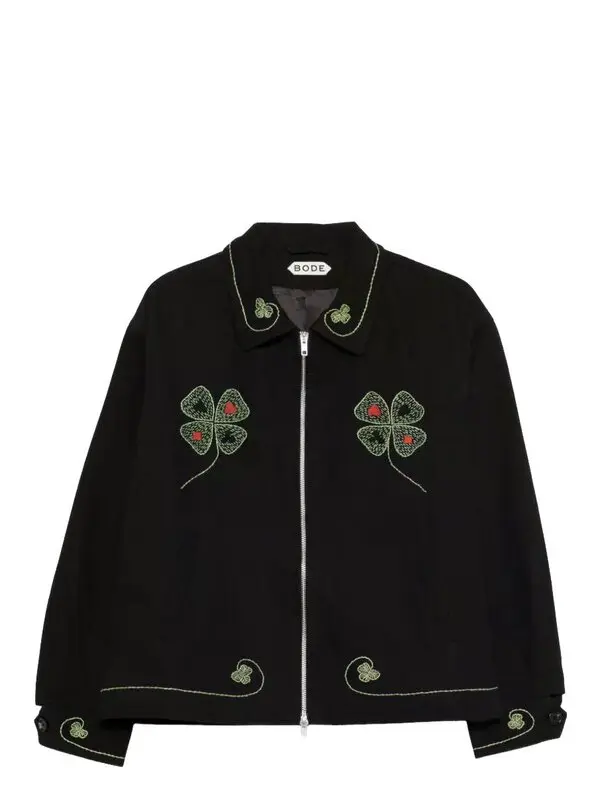 BODE Lucky Draw Embroidered Jacket - Black