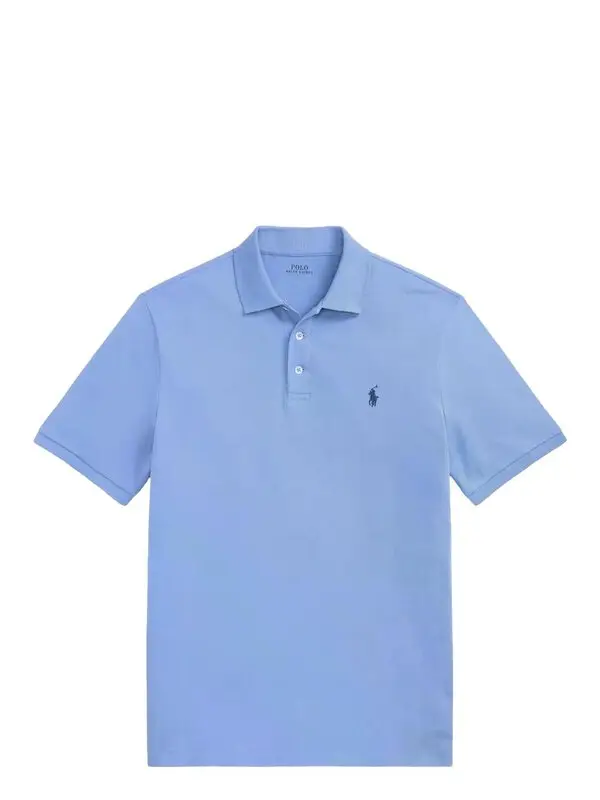 Polo Ralph Lauren Logo-embroidered Polo Shirt - Blue