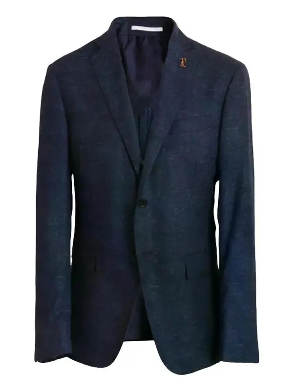 Pal Zileri Checked Jacket - Blue