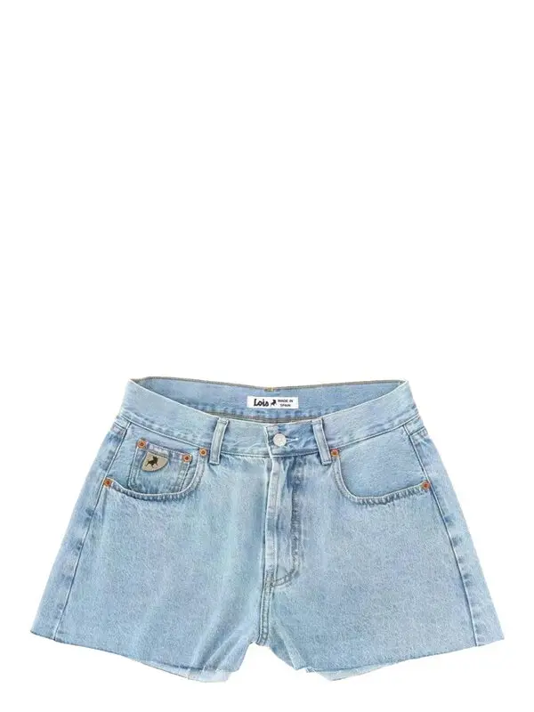 LOIS Frayed Shorts - Blue