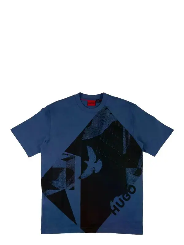 Hugo Graphic T-shirt - Blue