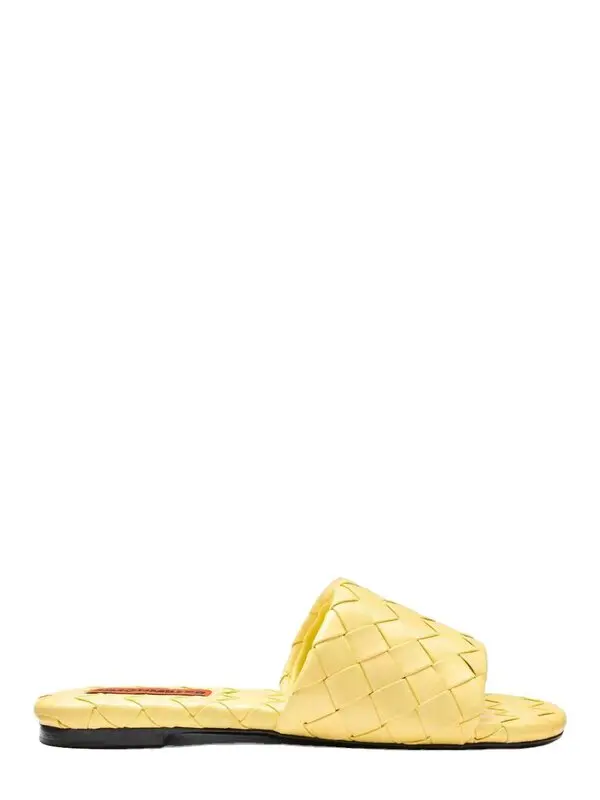 SIMONMILLER Salerno Woven Sandals - Yellow