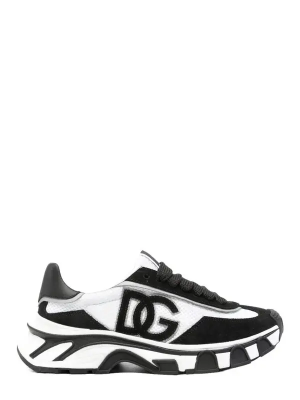 Dolce & Gabbana Logo-patch Sneakers - White