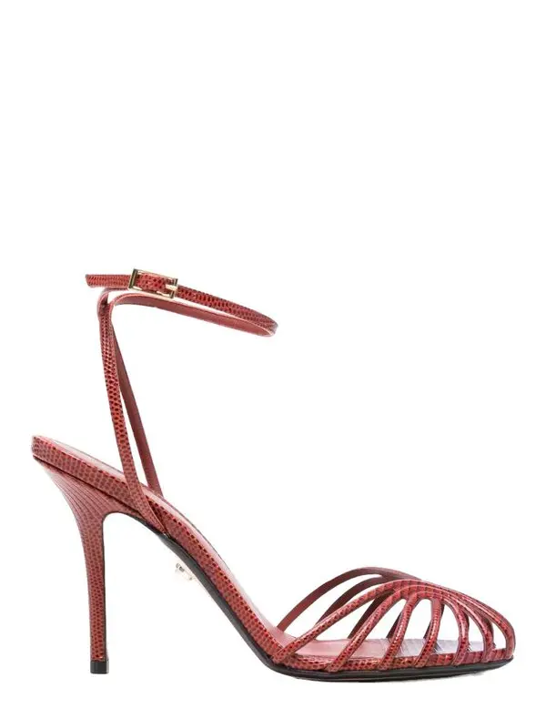 ALEVI MILANO Strappy Ankle Sandals - Red