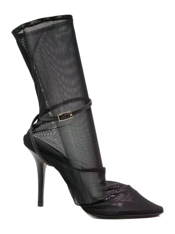 ALEVI MILANO Buckle-strap Ankle Boots - Black