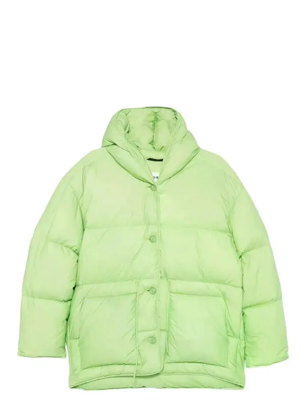 IENKI IENKI Hooded Puffer Jacket - Green