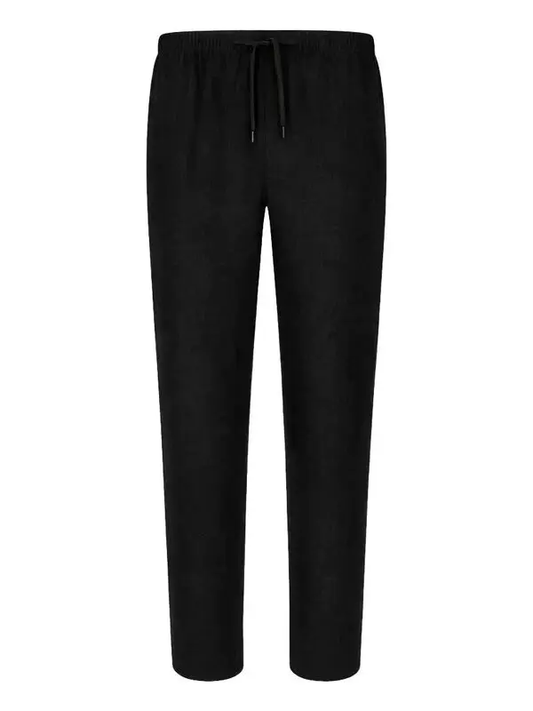 CELLAR DOOR Drawstring-waist Trousers - Black